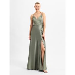 Marie Lund Abendkleid Damen Gr&ouml;&szlig;e 44 oliv Winterkleid