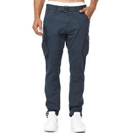 INDICODE Herren Cargohose &raquo;INWilliam&laquo; blau S, N-Gr