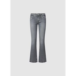 Pepe Jeans Damen Bootcut-Jeans &raquo;BOOTCUT LW&laquo; grau 32, L&auml;nge 32