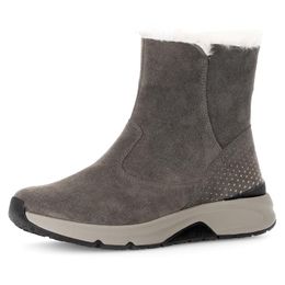 Rollingsoft Damen rollingsoft Winterboots , Keilabsatz, Stiefelette mit der typischen rollingsoft-Laufsohle grau 39