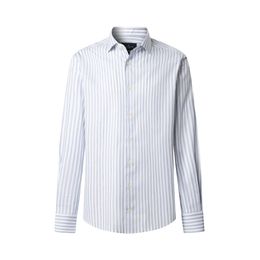 Hackett London Hemd Herren Gr&ouml;&szlig;e XL himmelblau / wei&szlig;