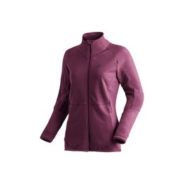 Maier Sports Damen Fleecejacke &raquo;Sinaia W&laquo; Damen Midlayer, atmungsaktiv schnelltrocknend, Full-Zip, Regular Fit pink 44