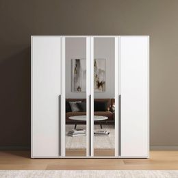 Rauch Dreht&uuml;renschrank &raquo;Kleiderschrank Schrank Garderobe W&auml;scheschrank NAGATA mit Spiegel&laquo; in 3 verschiedenen Ausstattungen BASIC/CLASSIC/PREMIUM, und
