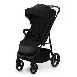 Kinderkraft Buggy Trig 3, Schwarz, 54x107.5x91 cm, Feststellbremse, Fu&szlig;st&uuml;tze abklappbar, Einhand-Faltmechanismus, Baby on Tour, Kinderwagen, Buggys