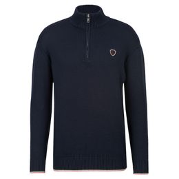 19V69 Italia Pullover 'Luca' Herren Gr&ouml;&szlig;e L navy / rot / wei&szlig;