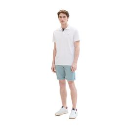 Tom Tailor Herren Tom Tailor Bermudas Sommerhose mit Paspeltasche grau 40, N-Gr