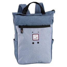 Kangaroos Damen Kangaroos Cityrucksack Freizeitrucksack Arbeitsrucksack Schulrucksack blau B/H/T: 25cm x 36,5cm x 17cm