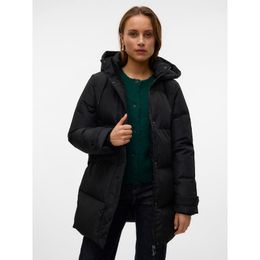 V&eacute;ro Moda Vero Moda Damen Steppjacke &raquo;VMLEONIELEA DOWN JACKET NOOS GA&laquo; mit Kapuze schwarz XL