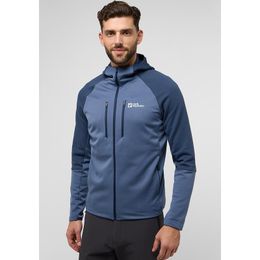 Jack Wolfskin Herren Fleecejacke &raquo;ALPGRAT XT JKT M&laquo; mit Kapuze blau XXL (58)