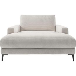Home Affaire Chaiselongue &raquo;Downtown Loungem&ouml;bel zum Relaxen, B/T/H: 132/170/84 cm&laquo; auch in Boucl&eacute;, Cord und Easy care - leicht mir Wasser zu reinigen 