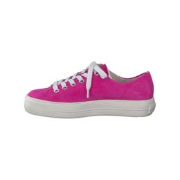 Paul Green Damen Sneaker &raquo; Sneaker Veloursleder&laquo; pink 39