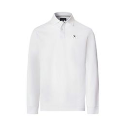 Hackett London Poloshirt Herren Gr&ouml;&szlig;e L wei&szlig;
