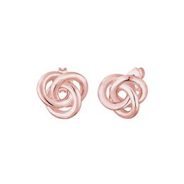 Elli Ohrringe 'Knoten' Damen Gr&ouml;&szlig;e One Size rosegold