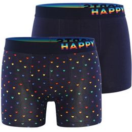 Happy Shorts Retroshorts ' Trunks #2 ' Herren Gr&ouml;&szlig;e XL dunkelblau
