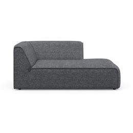 OTTO home Ottomane &raquo;Merid Chaiselongue, Ma&szlig;e B/T/H: 100/162/70 cm&laquo; als Modul oder separat verwendbar, f&uuml;r individuelle Zusammenstellung grau 100% 