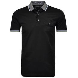 Ragman Herren Ragman Poloshirt schwarz 3XL