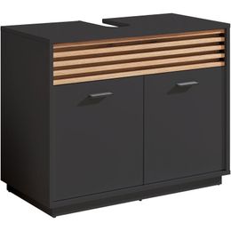 BASIC by Balculina Waschbeckenunterschrank &raquo;Liguria B/H/T 80x64x40 cm&laquo; 1 Stk. tlg. Breite 80cm, Unterflurauszug, FSC-Mix 70% FSC -zertifizierter 
