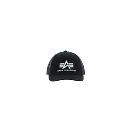 Alpha Industries Damen Trucker Cap &raquo;Basic Trucker Cap&laquo; schwarz