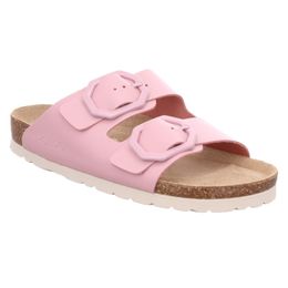 Rohde Damen Pantolette &raquo;ALBA&laquo; Schlappen, Sommerschuh, Hausschuh, Strandschuh mit Softfu&szlig;bett rosa 36