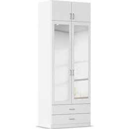 Rauch Kleiderschrank &raquo;Schrank Garderobe W&auml;scheschrank GAMMA in 4 Breiten 91-226 cm&laquo; 3 verschiedene Ausstattungen BASIC/CLASSIC/PREMIUM (inkl. SOFT-
