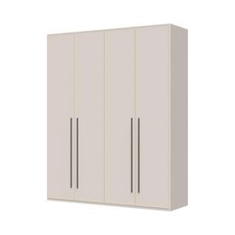 Places of Style Dreht&uuml;renschrank &raquo;Opera mit oder ohne Kranz inkl. LED-Beleuchtung, B: 92,137 oder 182 cm&laquo; UV lackiert, Soft Close Funktion, 