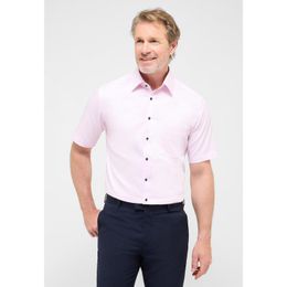 Eterna Herren Kurzarmhemd &raquo;MODERN FIT&laquo; NON IRON (b&uuml;gelfrei) pink 43, Normalgr&ouml;&szlig;en