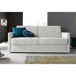 Home Affaire Schlafsofa &raquo;GOLDPOINT 182cm, Dauerschl&auml;fer, Liegefl&auml;che 140/200 cm,&laquo; 3-Sitzer mit Dauerschl&auml;fer-Funktion, Bonell-Federkernmatratze grau 