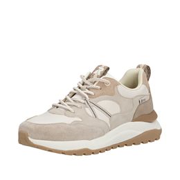 Rieker Sneaker Damen Gr&ouml;&szlig;e 38 beige / mokka / schwarz / wei&szlig;