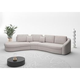 Sit & More sit&more Ecksofa &raquo;Jazz L-Form&laquo; In weiteren Gr&ouml;&szlig;en erh&auml;ltlich beige 100% Polyester
