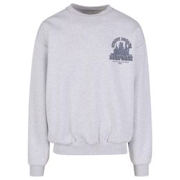 Karl Kani Sweatshirt Herren Gr&ouml;&szlig;e L wei&szlig;meliert