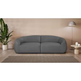 LeGer Home by Lena Gercke Big-Sofa &raquo;YANI, Designersofa, organische Form, Ma&szlig;e B/T/H: 240/64/81 cm&laquo; mit Wellenunterfederung, auch in Boucl&eacute;, passend 