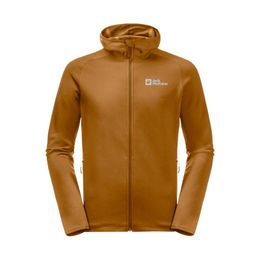 Jack Wolfskin Herren Fleecejacke &raquo;BAISELBERG HOODED FZ M&laquo; mit Kapuze braun L (52)