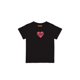 Smiler. Shirt Jungen Gr&ouml;&szlig;e 122/128 pink / schwarz