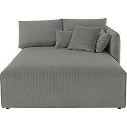 OTTO home Ottomane &raquo;N&ouml;re&laquo; Lounge-Modul - zum eigenen Zusammenstellen, Breite 138cm, Tiefe 168cm grau 92% Polyester, 8% Polyamid