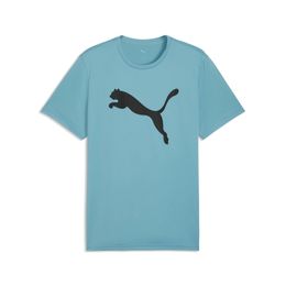 Puma Funktionsshirt 'Tad Essentials' Herren Gr&ouml;&szlig;e S cyanblau / schwarz