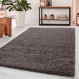 Ayyildiz Teppiche Hochflor-Teppich &raquo;Dream Shaggy&laquo; rechteckig 50 mm H&ouml;he Langflor, auch in rund, L&auml;ufer, Wohnzimmer Schlafzimmer grau Kunstfaser