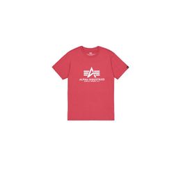 Alpha Industries Herren T-Shirt &raquo;Basic T-Shirt BL&laquo; rot L