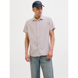 Jack & Jones Jack & Jones Damen Kurzarmhemd &raquo;JJESUMMER SHIRT SS SN&laquo; beige XS, N-Gr
