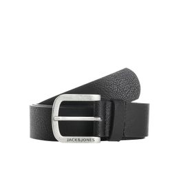 Jack & Jones Jack & Jones Herren Lederg&uuml;rtel &raquo;JACHARRY BELT NOOS&laquo; schwarz
