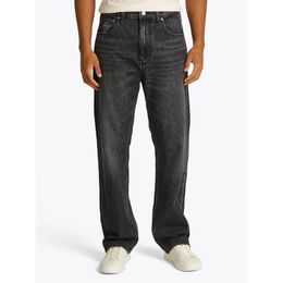 Tommy Jeans Herren Regular-fit-Jeans &raquo;Otis Regular Straight&laquo; Gerade geschnittene Jeans, regul&auml;rer Leibh&ouml;he schwarz 32, L&auml;nge 34