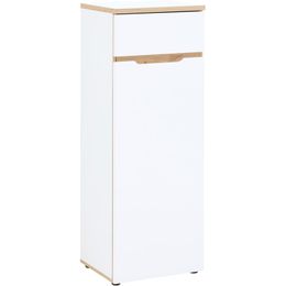 Innostyle Aktenschrank &raquo;Memphis Aktenschrank,45x122x38cm (B/H/T)&laquo; 1 Stk. tlg. 1 t&uuml;rig, Soft-Close, ABS-Kantenschutz wei&szlig; Holzwerkstoff, MDF