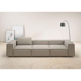 Home Affaire 3,5-Sitzer &raquo;Watertown, modernes Big-Sofa XXL, 336 cm Breite, auch in Feincord&laquo; Riesiges Designersofa mit viel Platz & weichen Bez&uuml;gen in 