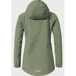 Sch&ouml;ffel Sch&ouml;ffel Damen Outdoorjacke &raquo;Jacket Geneva L&laquo; mit Kapuze gr&uuml;n 44