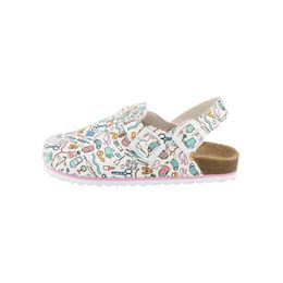 Supersoft By Indigo Clogs 'Classic' Damen Gr&ouml;&szlig;e 41 wei&szlig;