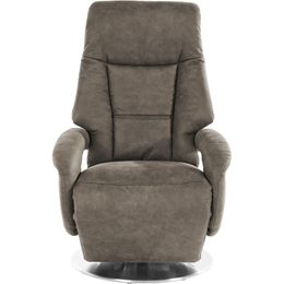 Sit & More sit&more TV-Sessel &raquo;Enjoy Gr&ouml;&szlig;e S&laquo; in Gr&ouml;&szlig;e S, wahlweise mit Motor und Aufstehhilfe grau Luxus-Microfaser (100% Polyester);Luxus-Kunstleder;NaturLEDER