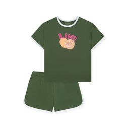 Schiesser Shorty' Teens Nightwear ' M&auml;dchen Gr&ouml;&szlig;e 176 oliv