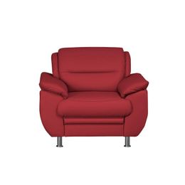 Sit & More sit&more Sessel &raquo;Mailand, B: 99 cm&laquo; individuell zu kombinieren rot Luxus-Kunstleder;Kunstleder Softlux ;NaturLEDER (echtes Rindleder)/Korpus passendes