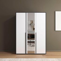 Rauch Dreht&uuml;renschrank &raquo;Kleiderschrank Schrank Garderobe W&auml;scheschrank NAGATA mit Spiegel&laquo; in 3 verschiedenen Ausstattungen BASIC/CLASSIC/PREMIUM, und