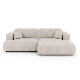 OTTO home Ecksofa &raquo;VEEVIA L-Form, Schlafsofa, Verl&auml;ssliche Qualit&auml;t, Breite 256cm&laquo; mit Bettkasten, belastbar bis 480kg, inklusive R&uuml;cken- und 