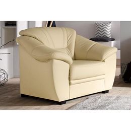 Sit & More sit&more Sessel &raquo;Savona, B: 103 cm&laquo; mit Federkern beige PRIMABELLE -Microfaser (100% Polyester);SOFTLUX -Kunstleder;NaturLEDER (echtes Rindsleder), 
